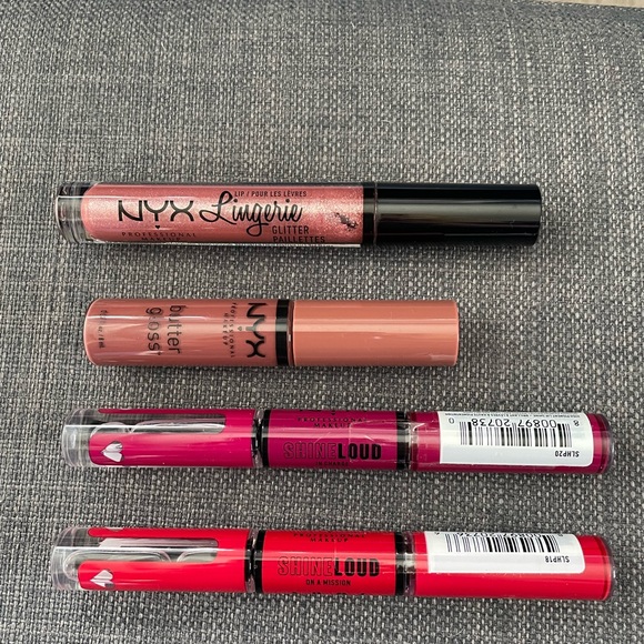 NYX | Makeup | New Nyx Lip Gloss Bundle | Poshmark